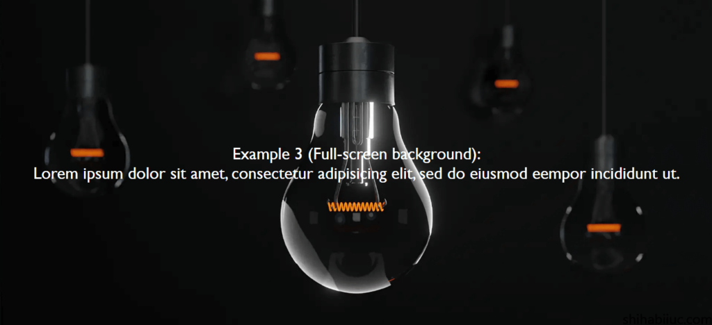 Background image size (full-width, responsive, full-screen, etc)