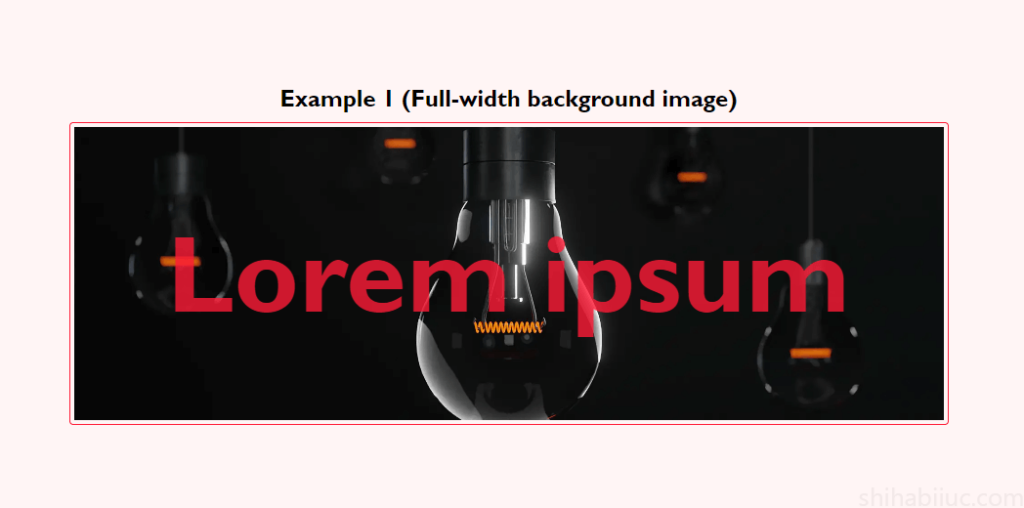 Background image size (full-width, responsive, full-screen, etc)