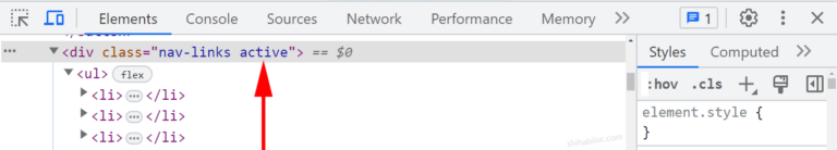 Create a responsive navigation menu using HTML, CSS & JS