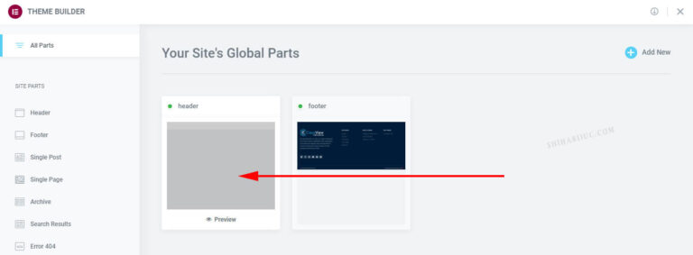 How to make Elementor transparent header? (download JSON)