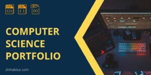 Computer science portfolio website example & template download
