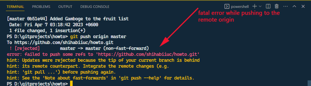 How to change the git commit message?