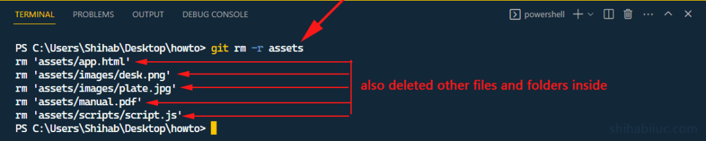 How to remove file from Git?