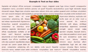 How to wrap text around an image in HTML?